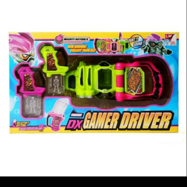 Jual Mainan sabuk kamen rider Ex-aid recash DX game driver | Shopee ...