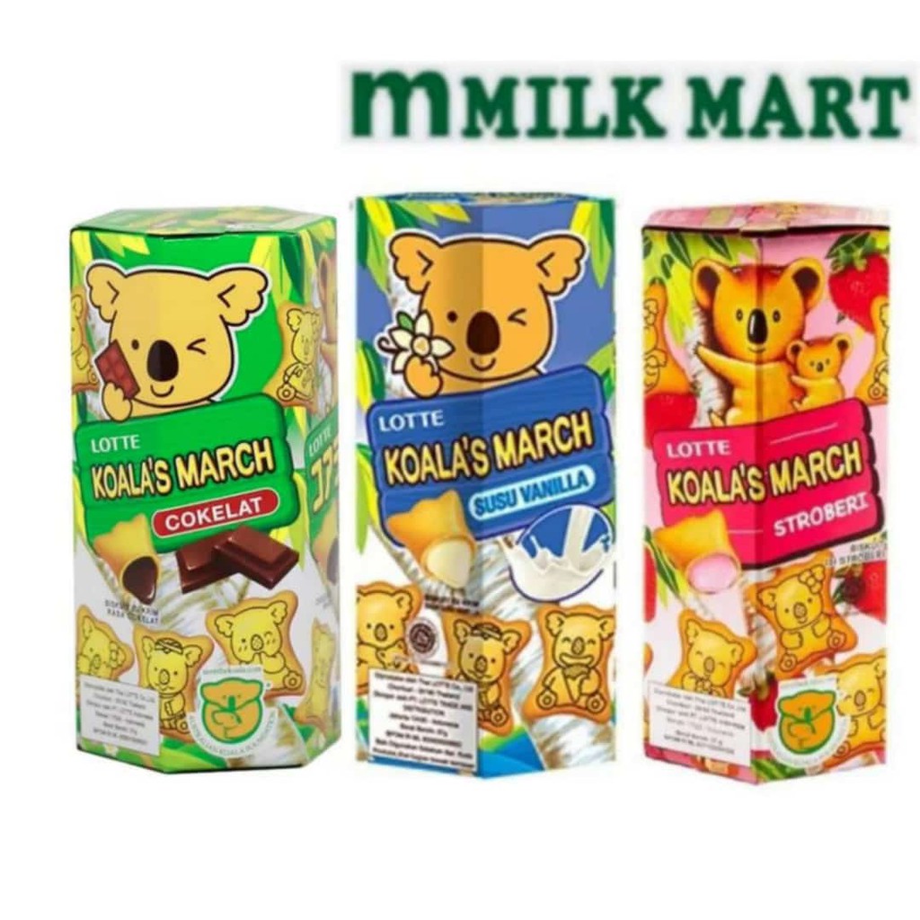 Jual LOTTE KOALA'S MARCH ALL VARIANT//HARVESTMART | Shopee Indonesia