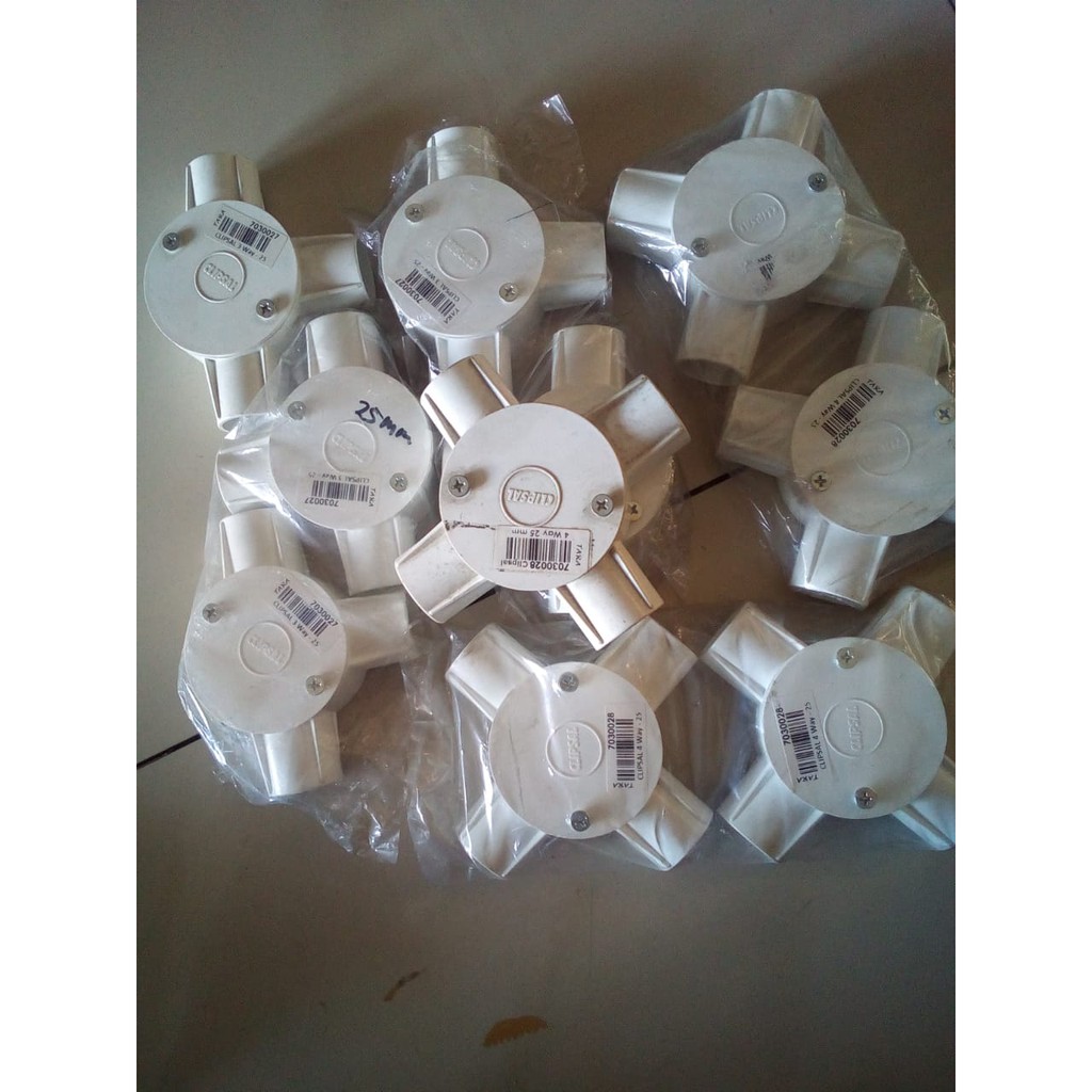 Jual CLIPSAL 4 Way 25 mm Junction Box - 7030028 | Shopee Indonesia