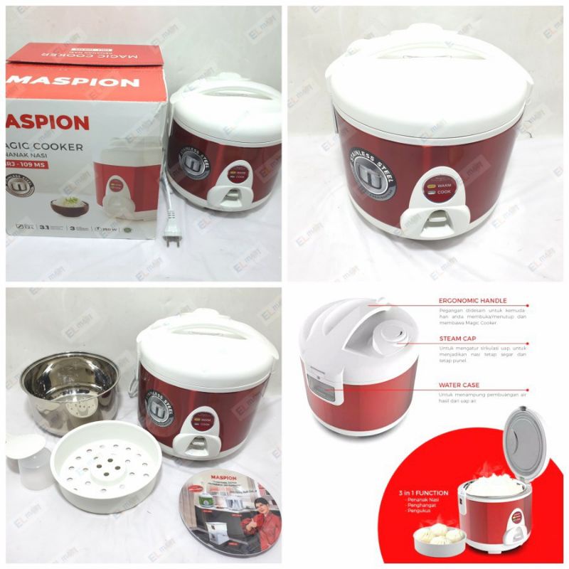 Jual Magicom Maspion 1,2 Liter MRJ 109 MS | Shopee Indonesia