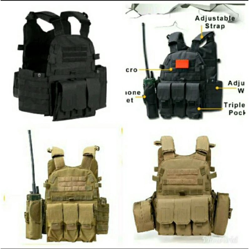 Jual rompi tactical 6094 rompi army rompi tactical ROD | Shopee Indonesia