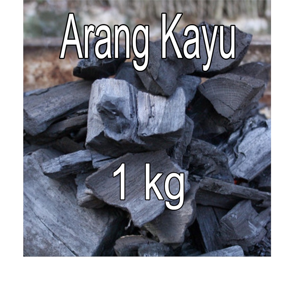 Jual arang areng kayu 1 kg untuk sate,rumah tangga dan bbq | Shopee Indonesia