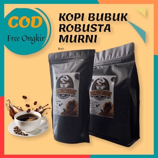 Jual Kopi Hitam Bubuk Murni Robusta Bali Kintamani Original Asli Coffee ...