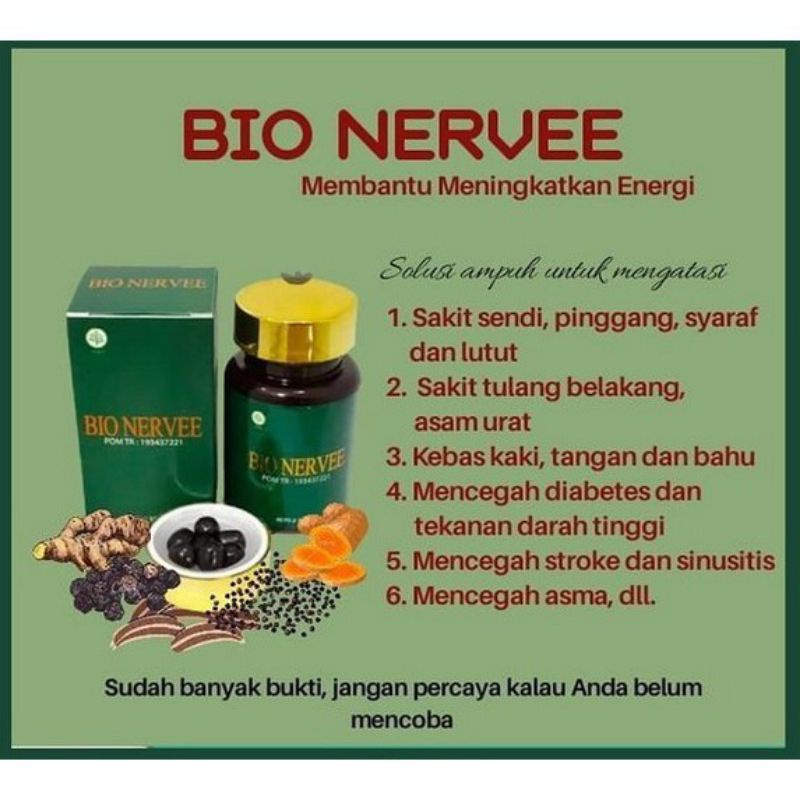Jual APOTEK RESMI BIO NERVEE 100% ORIGINAL VS BIO NERVE NDR MALAYSIA ...