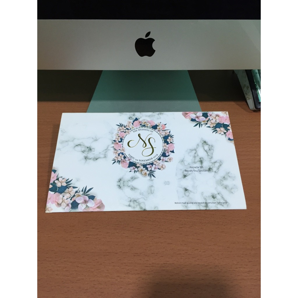 Jual Undangan Pernikahan Softcover Marble | Shopee Indonesia