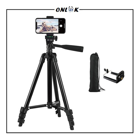 Jual Tripod Ringstar RS 3120A + Holder U Universal Standing For Handphone Camera Digital DSLR ...