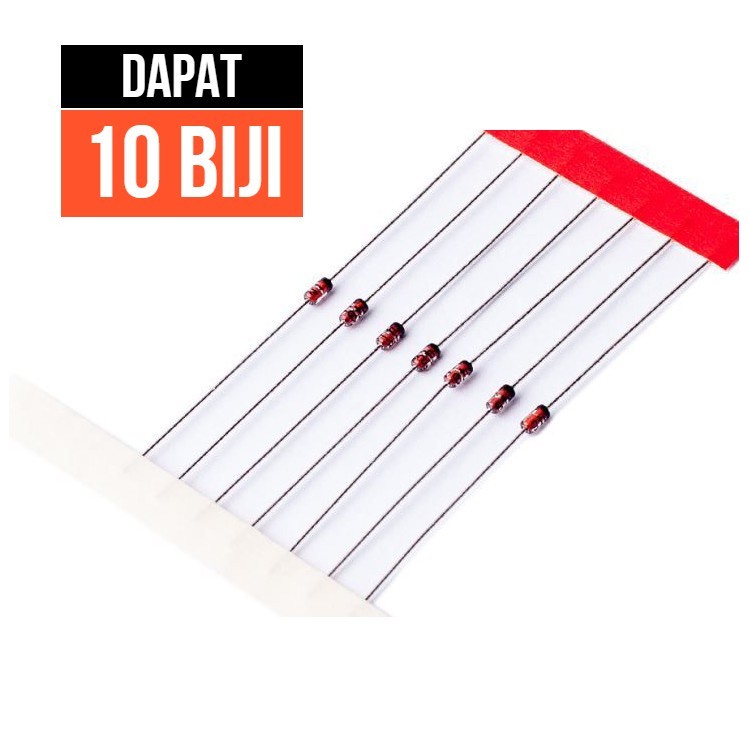 Jual Dioda IN4148 Diode 1N 4148 IN 4148 Dip DO35 | Shopee Indonesia