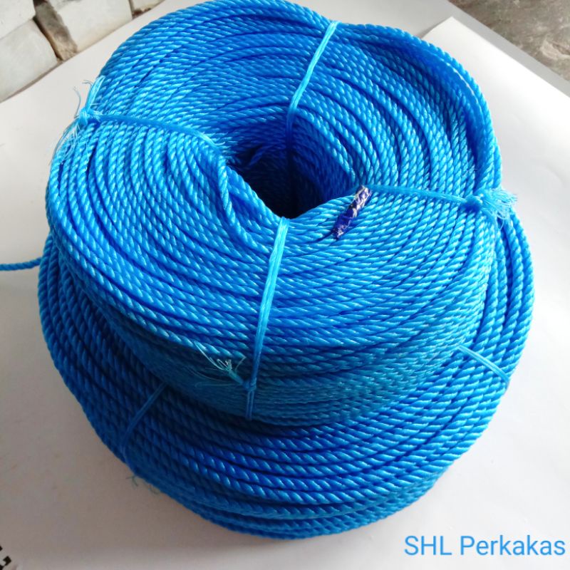 Jual TALI TAMBANG BIRU KILOAN - TALI TAMPAR BIRU KILOAN 5 mm 6 mm 7 mm ...