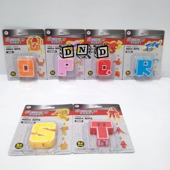 Jual MAINAN EDUKASI ANAK ALPHABET ROBOT MEGA BOTZ ANIMAL TRANSFORM ...