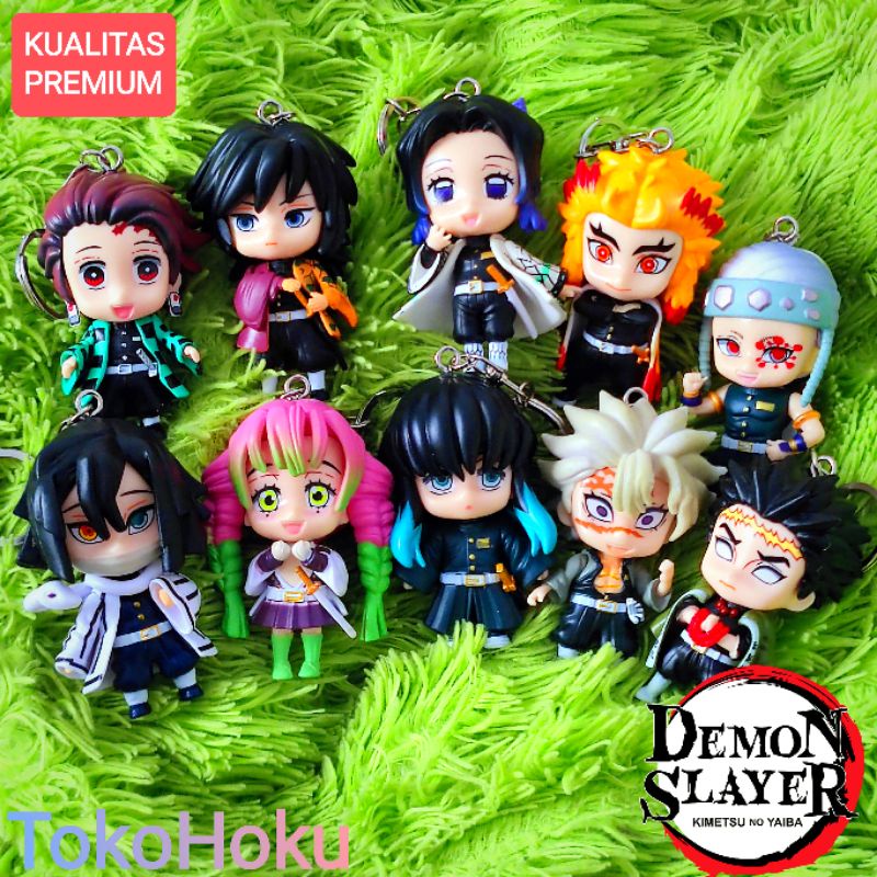 Jual Gantungan Kunci Kimetsu no Yaiba Hashira Demon Slayer Action ...