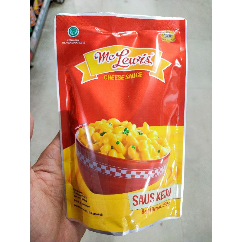Jual MC LEWIS Saus Keju 250gr Cheese Sauce | Shopee Indonesia