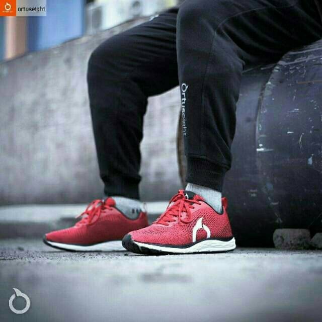 Jual PRIALARISEPATU- SEPATU RUNNING ORTUSEIGHT VECTOR 11030015 ORTRED ...