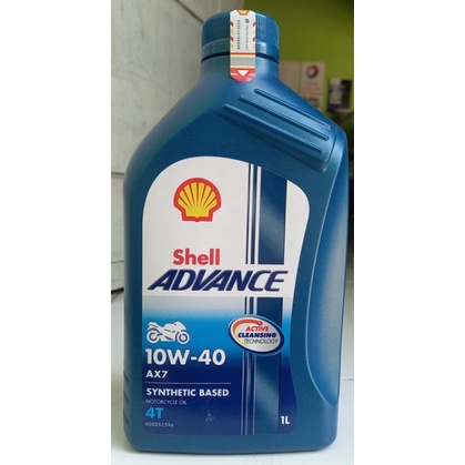 Jual Oli Shell Motor 4T Ax7 10W-40 1L ORIGINAL | Shopee Indonesia