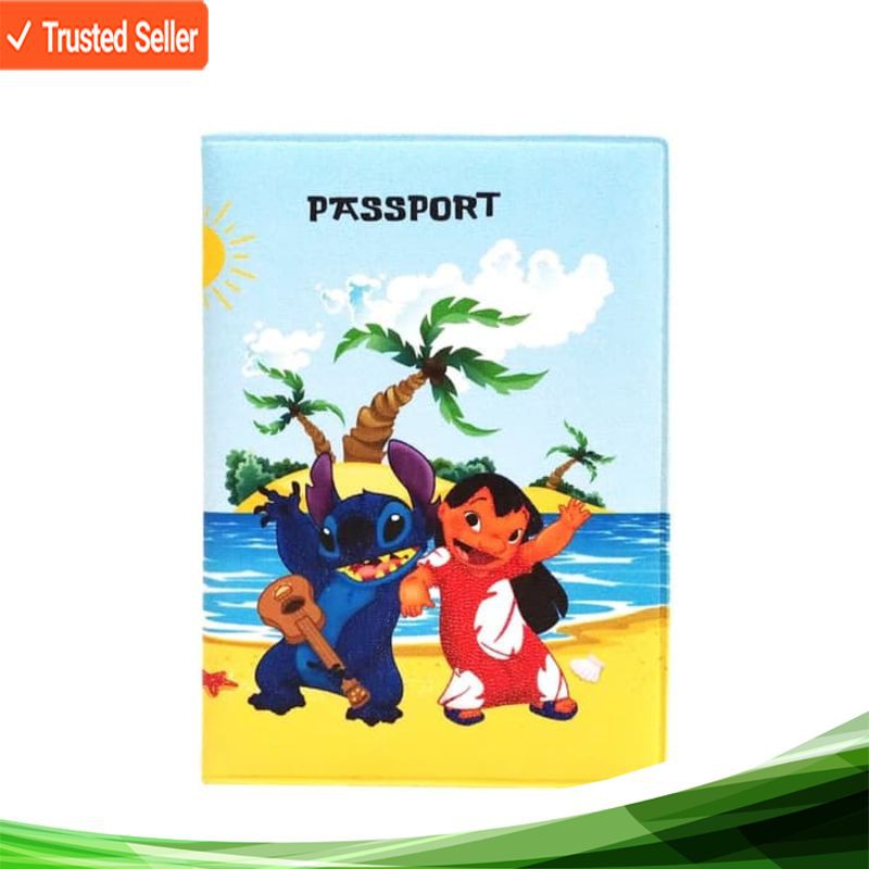 Jual Jual Cover Passport Karakter Lilo & Stitch Sampul Pasport Case ...