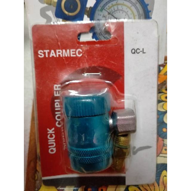 Jual R134a quick coupler model L Tipe L kepala set untuk pengisian ...