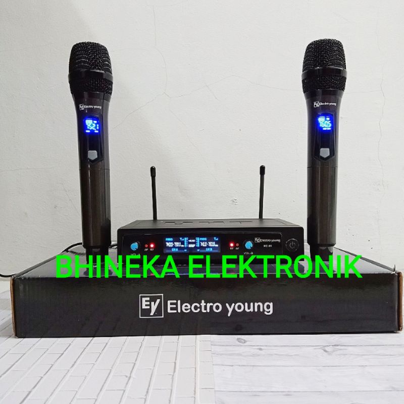 Jual mic wireless ashley freedom, electro young mc89 / mc 89 original ...
