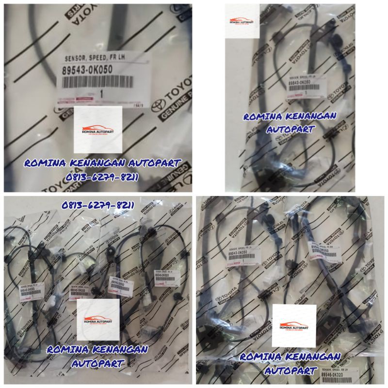 Jual Sensor ABS Sensor Speed Toyota All New Innova Reborn Depan 2016 ke ...