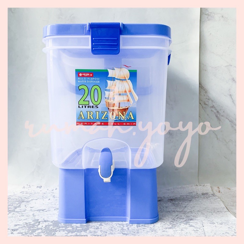 Jual Dispenser Air Minum 20 liter/ Drink Jar Arizona LION STAR | Shopee ...