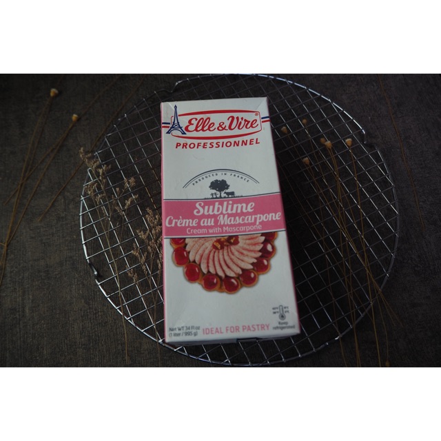 Jual Elle & Vire Sublime Cream Mascarpone 1liter | Shopee Indonesia