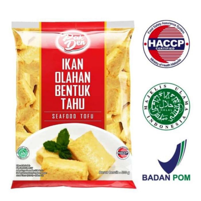 Jual Ikan Olahan Bentuk Tahu Pak Den 500 gr | Shopee Indonesia