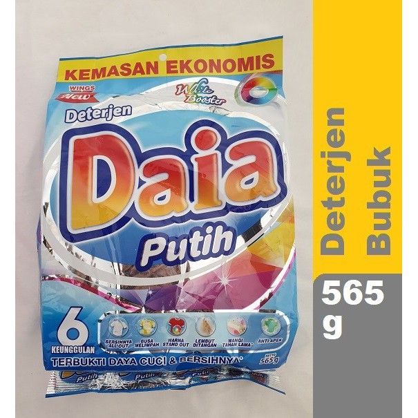Jual Daia Putih Detergent [565 g] | Shopee Indonesia