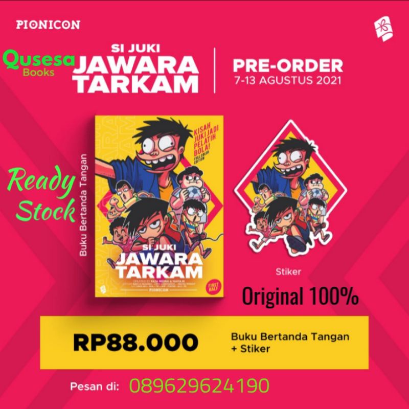 Jual SI JUKI JAWARA TARKAM-PIONICON(ORIGINAL 100%) | Shopee Indonesia