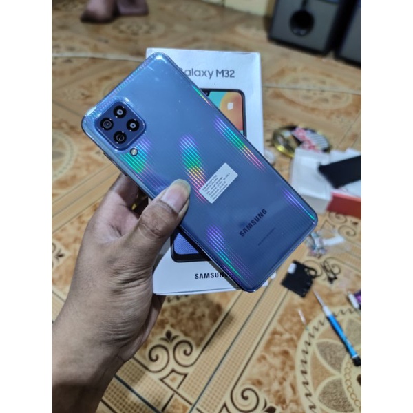 Jual SAMSUNG M32 [8/128GB] GARANSI RESMI BATREY 6000MAH | Shopee Indonesia