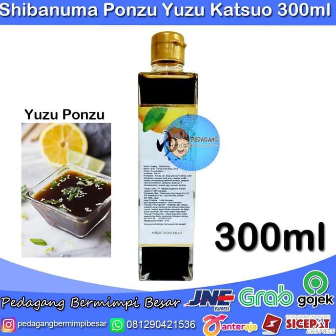 Jual Shibanuma Ponzu Yuzu Katsuo 300ml | Saus Ponzu | Saus Shabu-Shabu ...