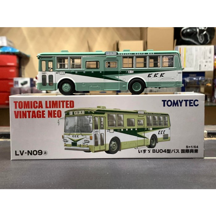 Jual Tomica Limited Vintage Neo LV-N09a Isuzu BU04 Type Bus Kokusai Kogyo | Shopee Indonesia