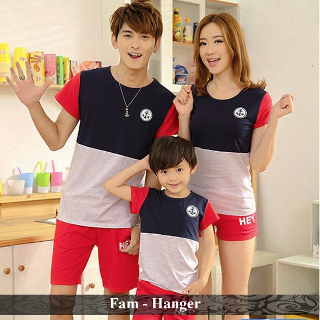 Jual Baju Keluarga Simple | Fashion Family Keren | Fam Hanger | Shopee ...