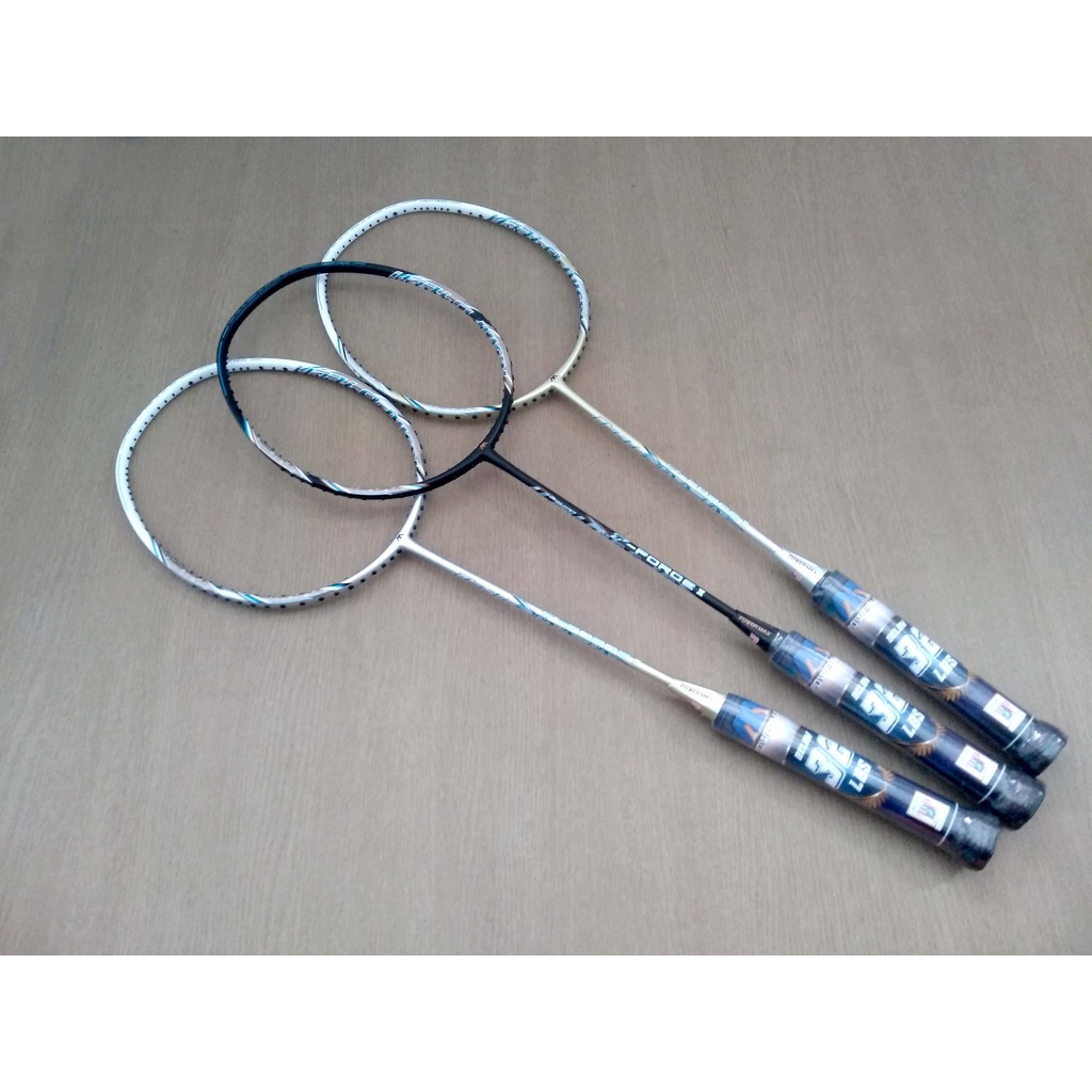Jual raket badminton powermax T force II | Shopee Indonesia