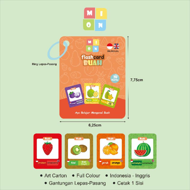 Jual Flash Card Buah Kartu Mainan Anak Saku Edukasi Belajar Mengenal ... Jual Flash Card Buah Kartu Mainan Anak Saku Edukasi Belajar Mengenal ...