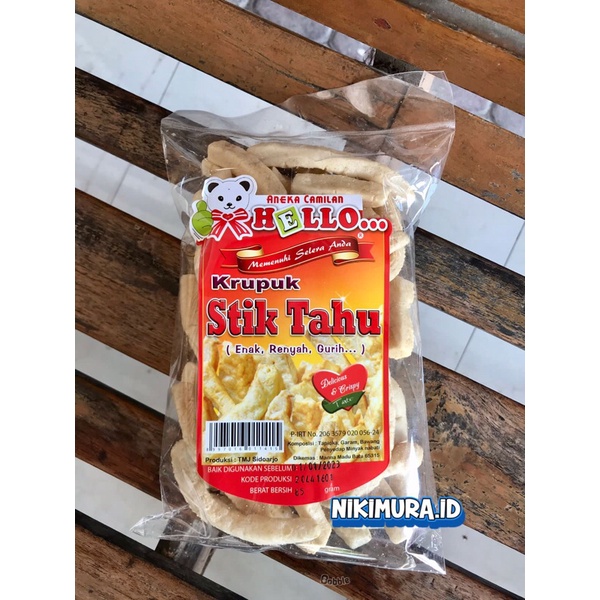 Jual Hello Snack : Krupuk Stik Tahu Gurih 85gr | Shopee Indonesia