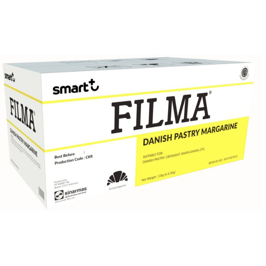Jual FILMA DANISH PASTRY MARGARINE 2kg | Shopee Indonesia