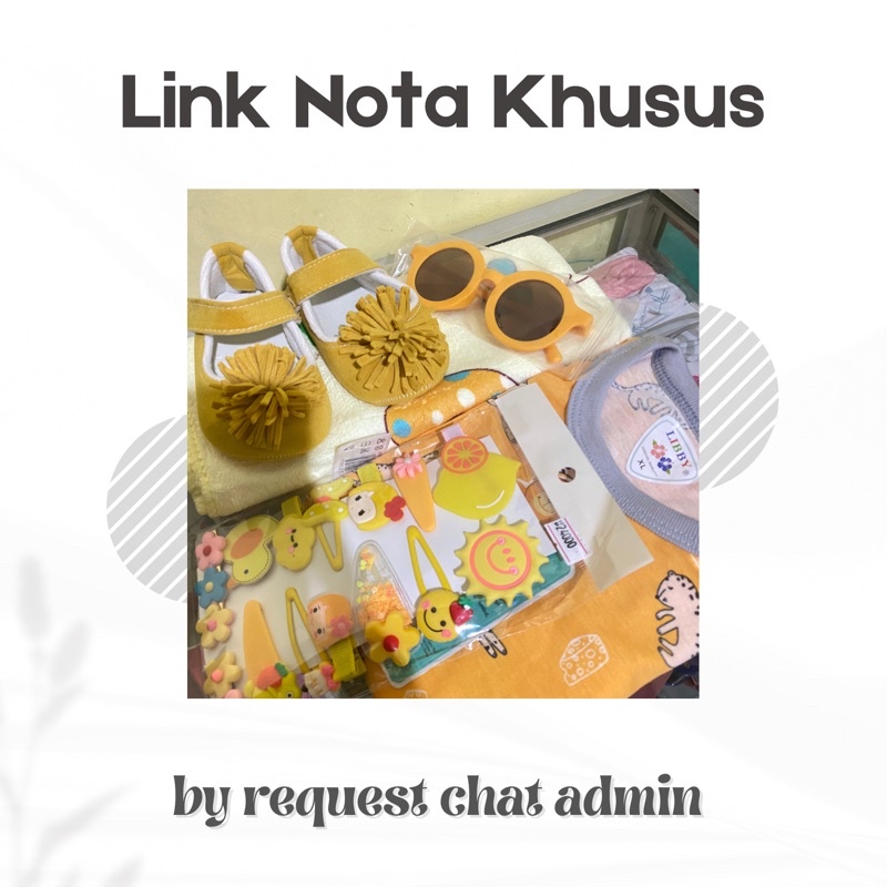 Jual Link Nota Khusus | Shopee Indonesia