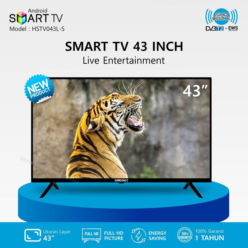 Jual Samsonic 43 Inch TV Digital/Smart TV-(Model HSTV043L-D/HSTV043L-S ...