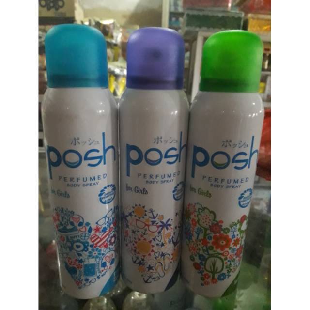 Jual POSH PERFUMED BODY SPRAY 150ML | Shopee Indonesia