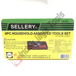 Jual Discount Sellery 75-231 Tool Kit Set 9 Pcs - Toolkit Alat Perkakas ...