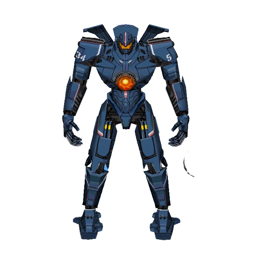 Jual DIY Papercraft Lembar kertas pola Mecha Gipsy Danger Pacific Rim ...