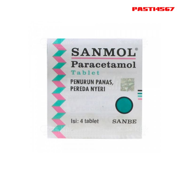 Jual OBAT TURUN PANAS SANMOL TABLET@1strip | Shopee Indonesia