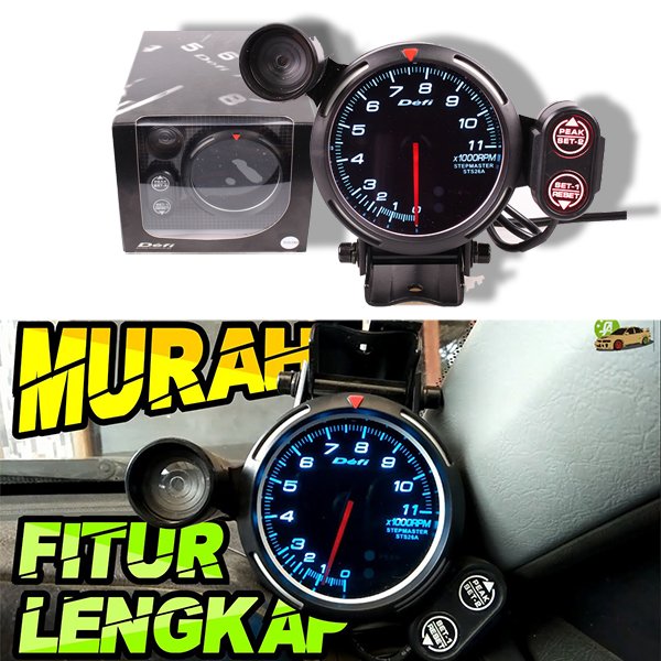 Jual DEFI TACHOMETER RACING UNIVERSAL 7 WARNA | Shopee Indonesia
