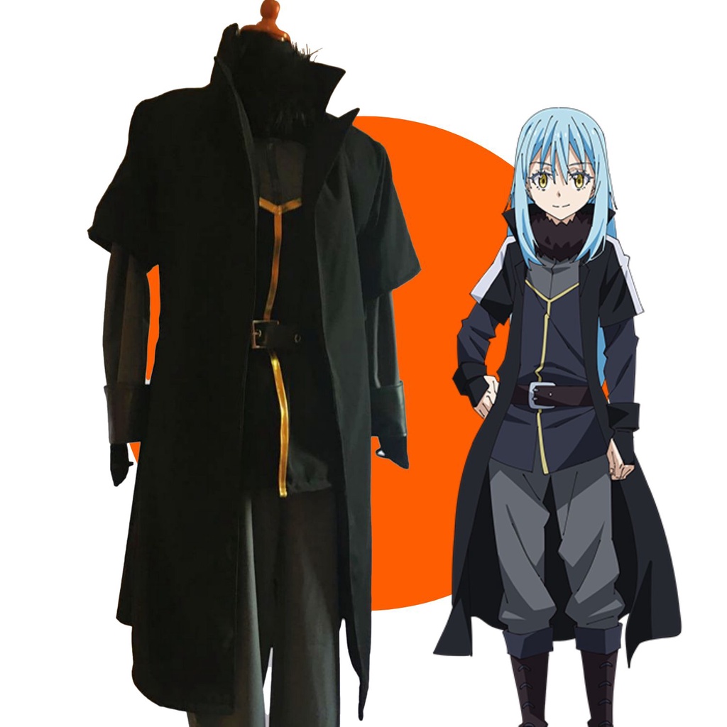Jual Demon Lord Rimuru Cosplay Kostum Uniform - Slime Tensura | Shopee ...