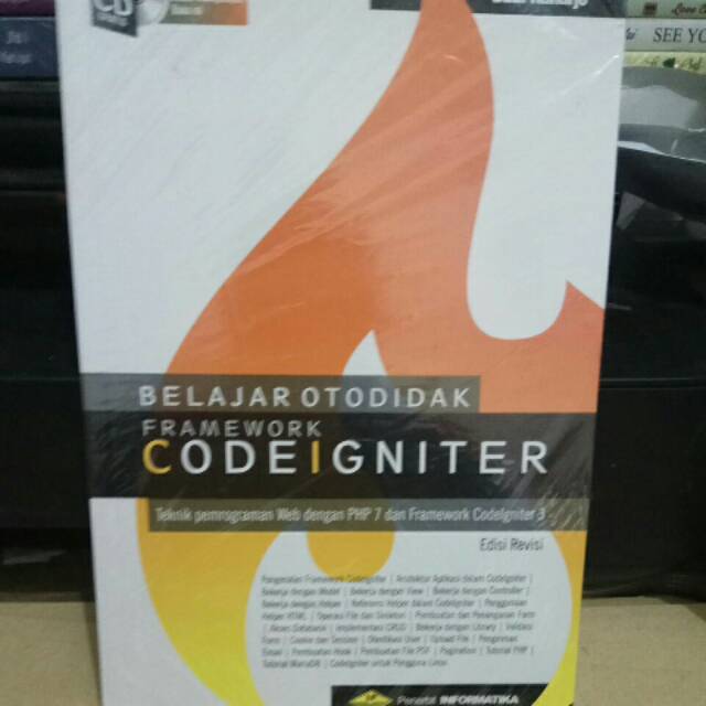 Jual Belajar otodidak framework codeigniter + CD | Shopee Indonesia