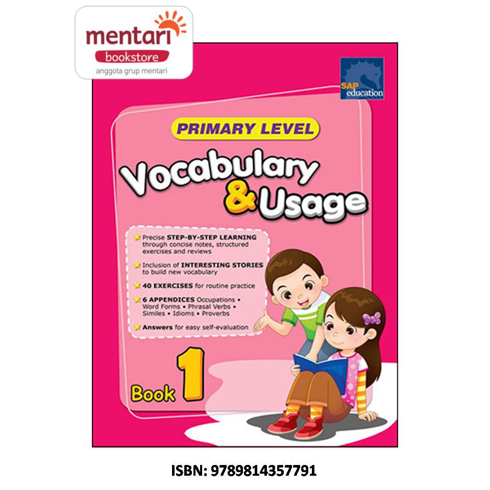 Jual Vocabulary & Usage Primary Level : Buku Latihan SD | Shopee Indonesia