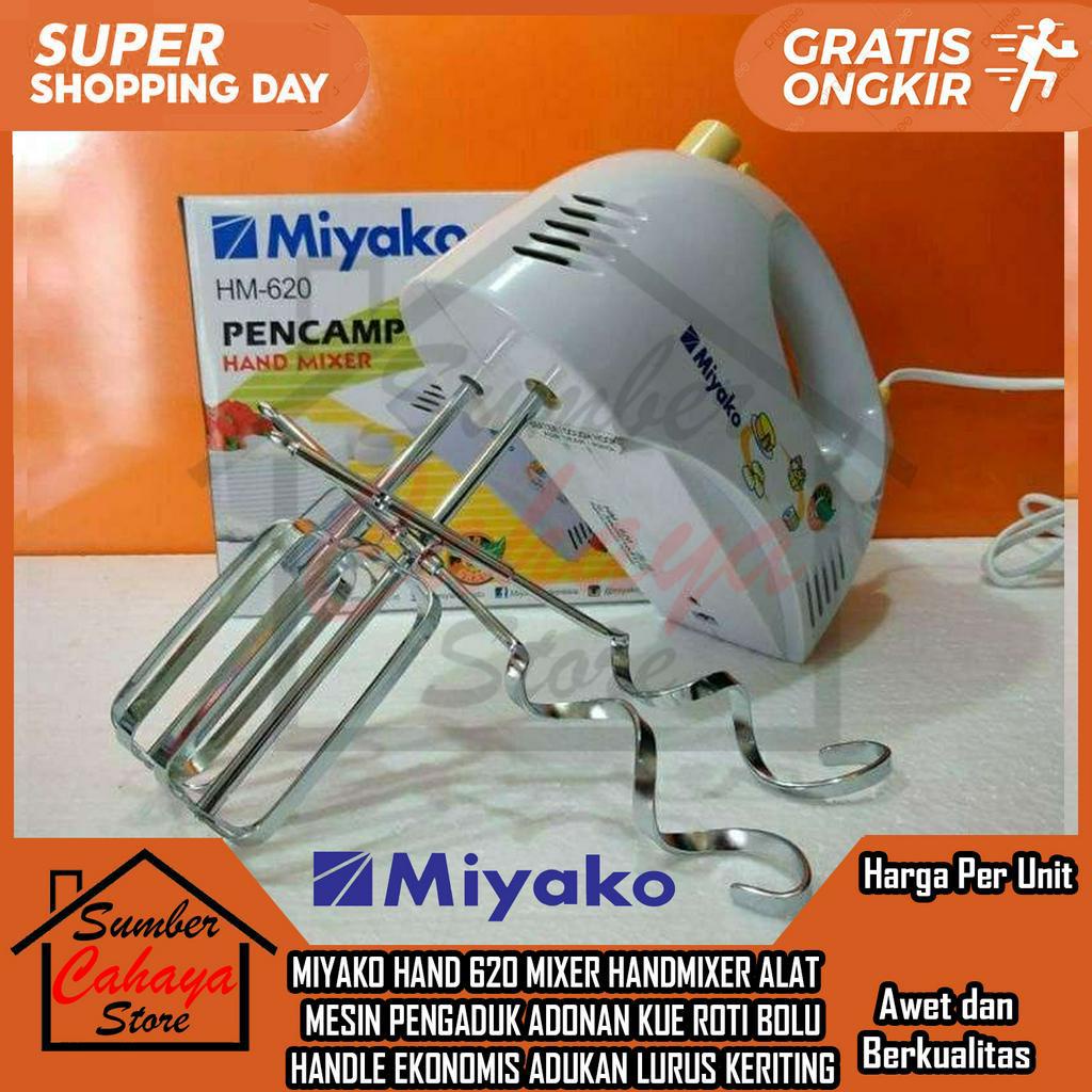 Jual Miyako Hand 620 Mixer Handmixer Alat Mesin Pengaduk Penggebok ...