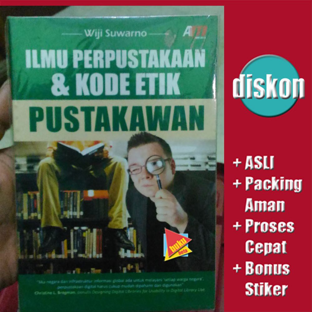 Jual Ilmu Perpustakaan & Kode Etik Pustakawan - Wiji Suwarno | Shopee ...