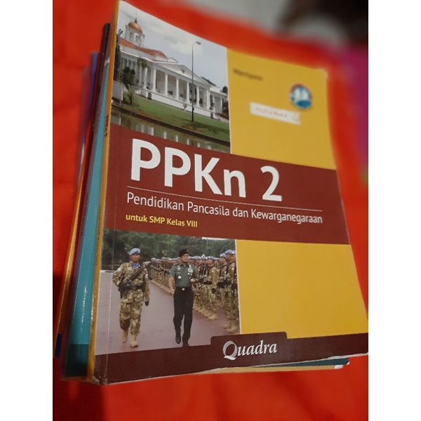Jual BUKU BEKAS - PKN SMP VIII QUADRA | Shopee Indonesia