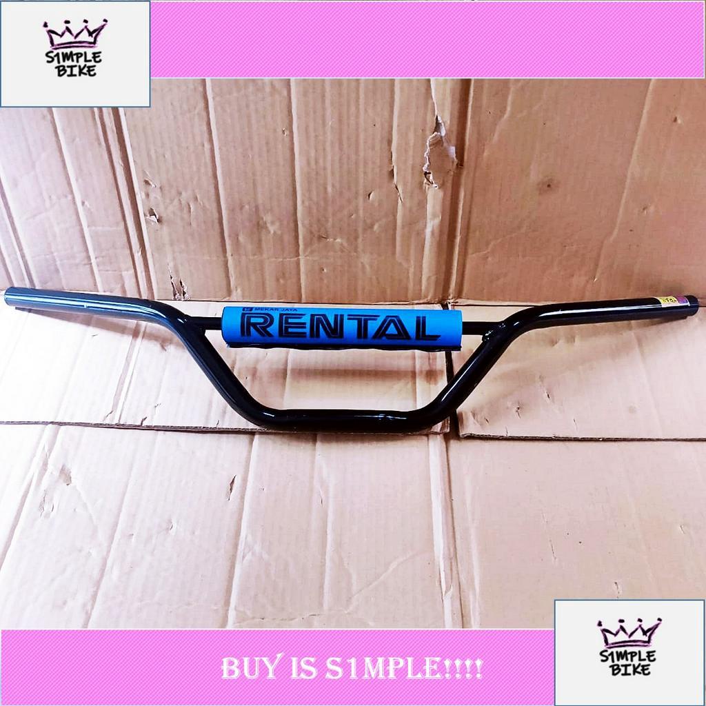 Jual Stang Trail Stang Motor Universal Bebek Matic Hitam Plus Busa ...