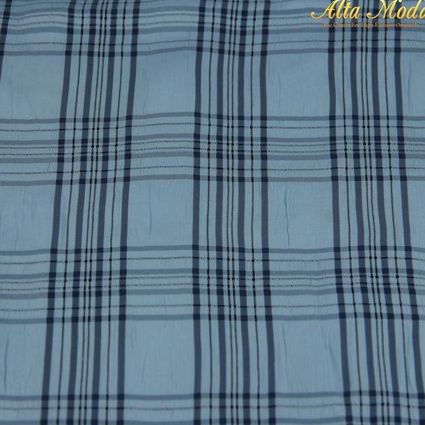 Jual Kain Jacquard Plaid Aqua (1M) (Alta Moda) | Shopee Indonesia