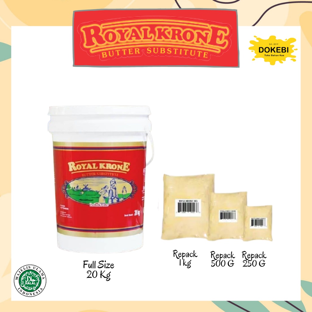 Jual ROYAL KRONE BUTTER 500GR - LANDKRONE BUTTER SUBSTITUTE - BUTTER BLEND MARGARINE - BOS ...